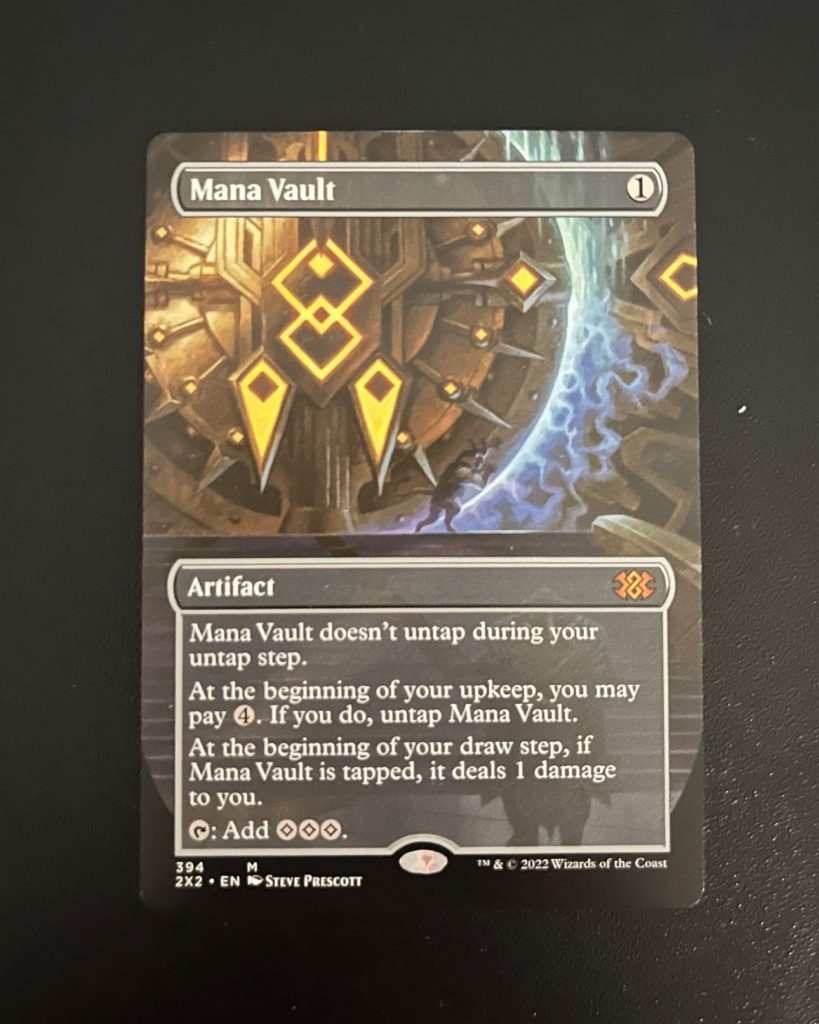 Mana Vault (Borderless) - MtG Proxy Double Masters 2022 - Proxy King