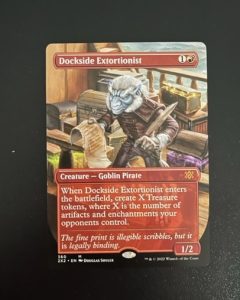 Dockside Extortionist (Borderless)- MtG Proxy Double Masters 2022 ...