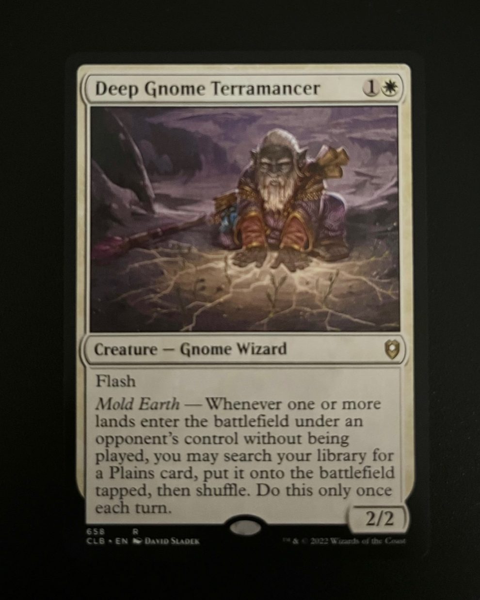 Deep Gnome Terramancer - MtG Proxy Commander Legends CLB - Proxy King