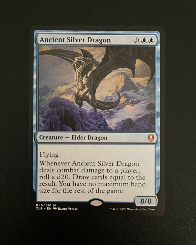 Ancient Silver Dragon - MtG Proxy Commander Legends CLB - Proxy King