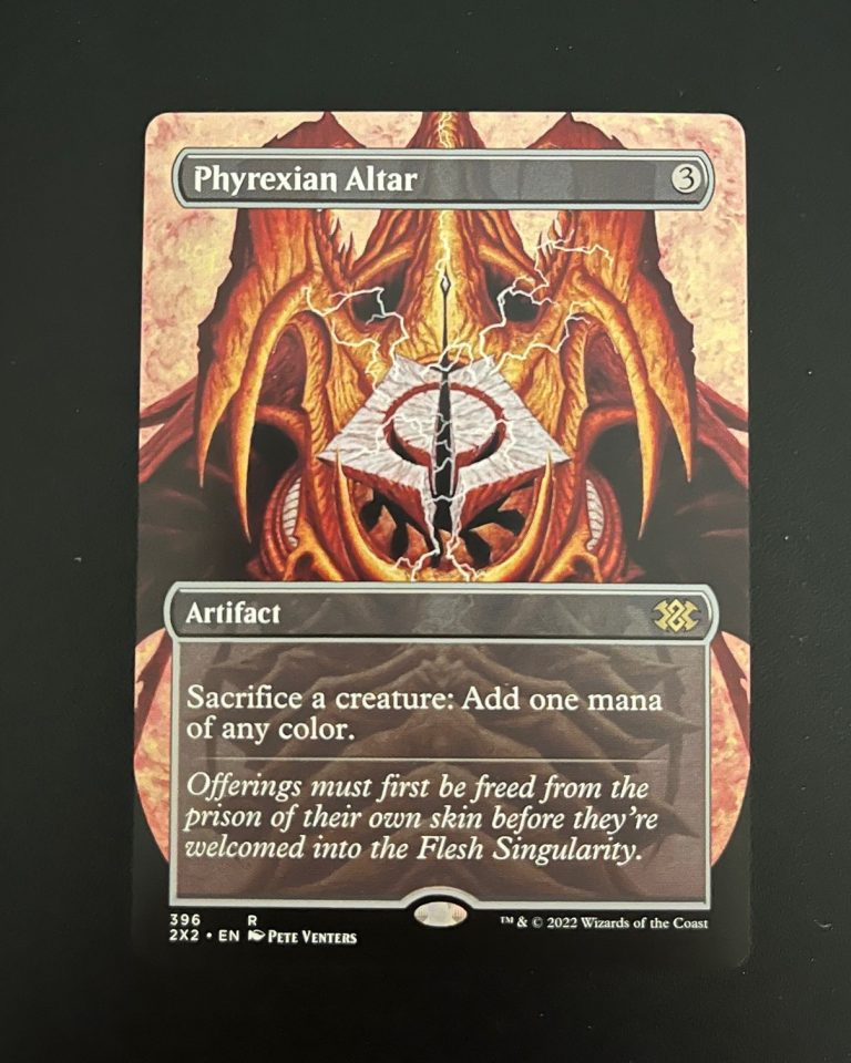 Phyrexian Altar (Borderless) - MtG Proxy Double Masters 2022 - Proxy King