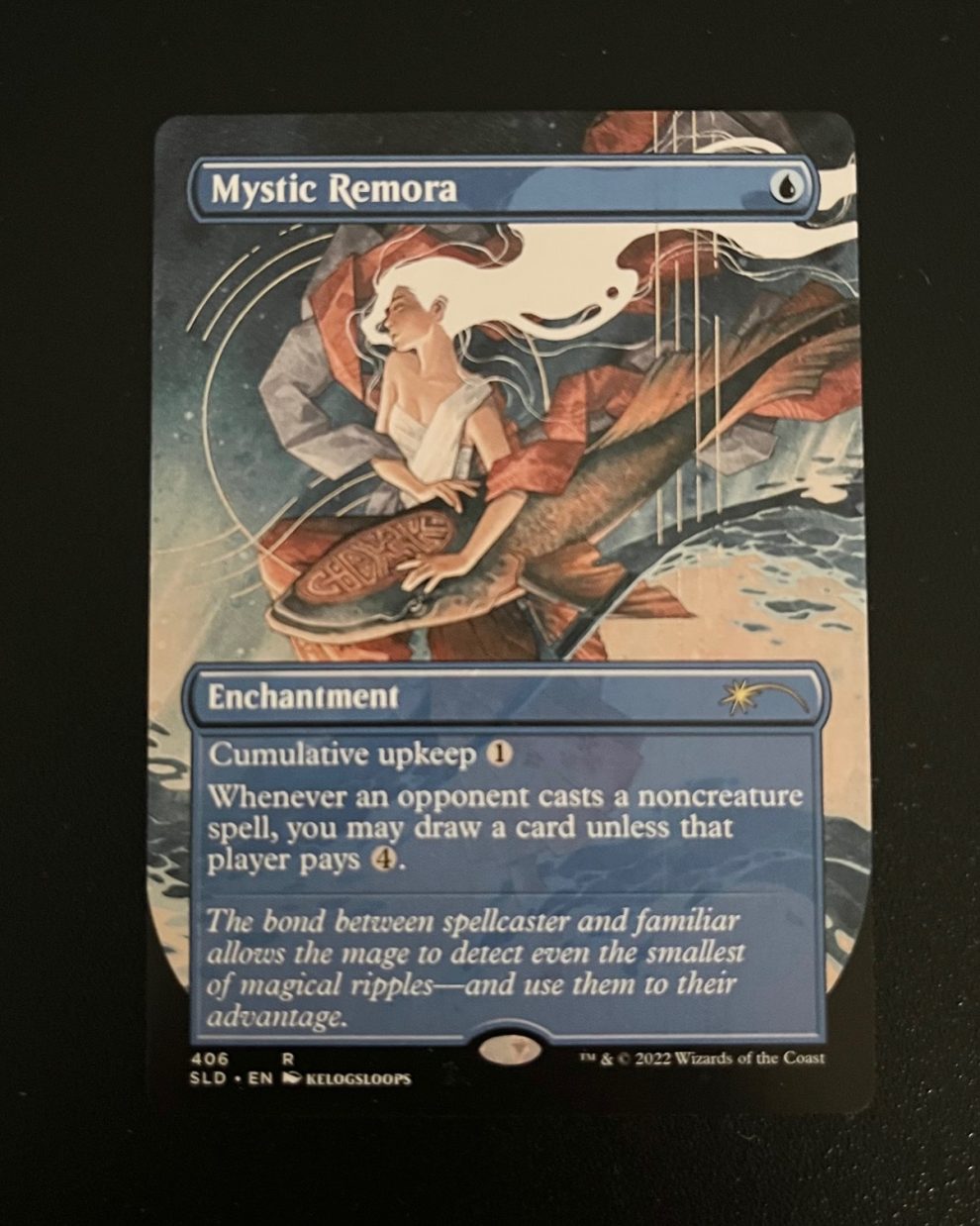 Mystic Remora (Borderless) - MtG Proxy SLD - Proxy King