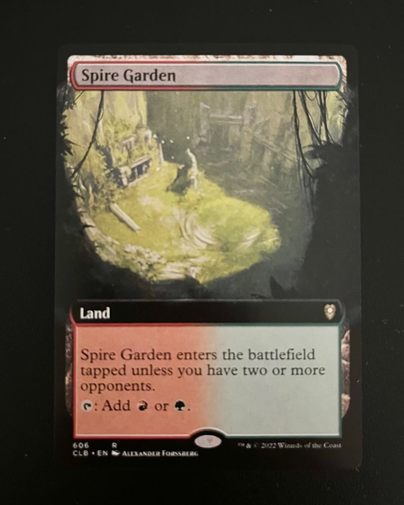 Spire Garden (Extended Art) - MtG Proxy Commander Legends CLB - Proxy King
