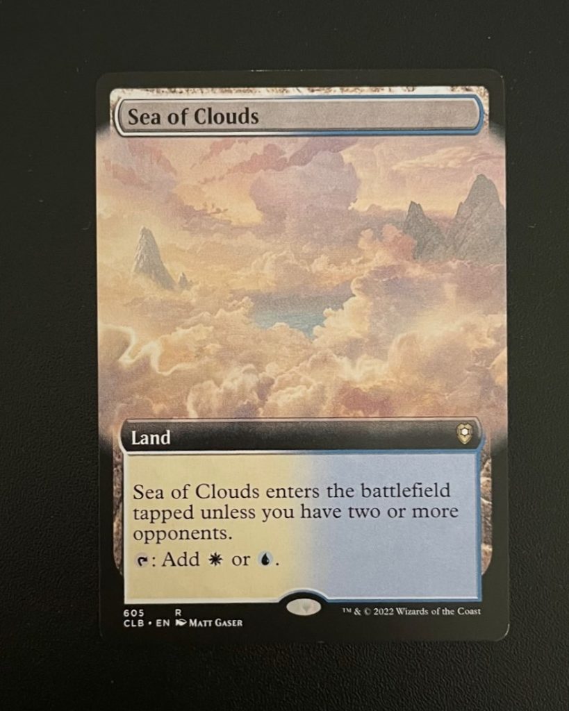 Sea of Clouds (Extended Art) - MtG Proxy Commander Legends CLB - Proxy King