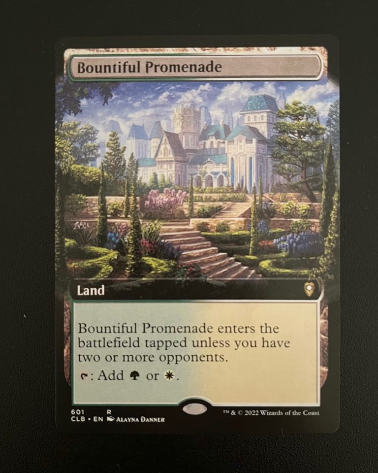 Bountiful Promenade (Extended Art) - MtG Proxy Commander Legends CLB - Proxy King