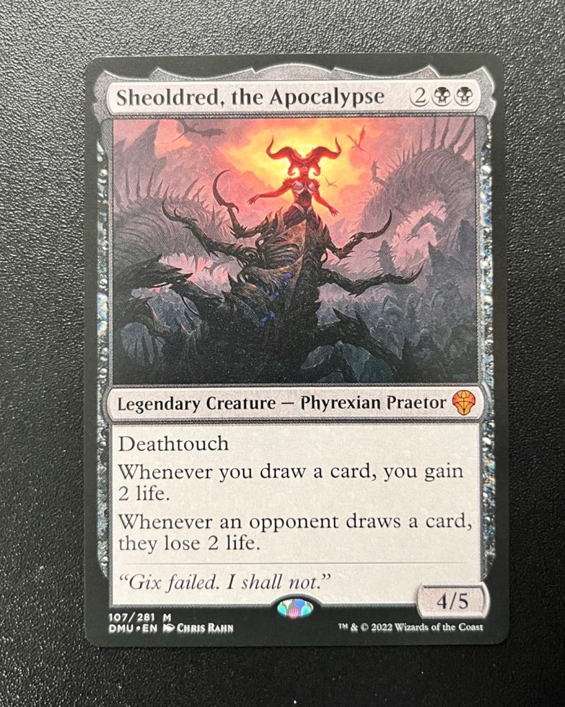 Sheoldred, the Apocalypse - MtG Proxy Dominaria United - Proxy King