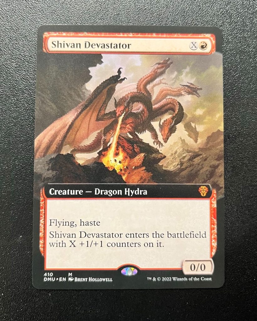 Shivan Devastator - MtG Proxy Dominaria United - Proxy King