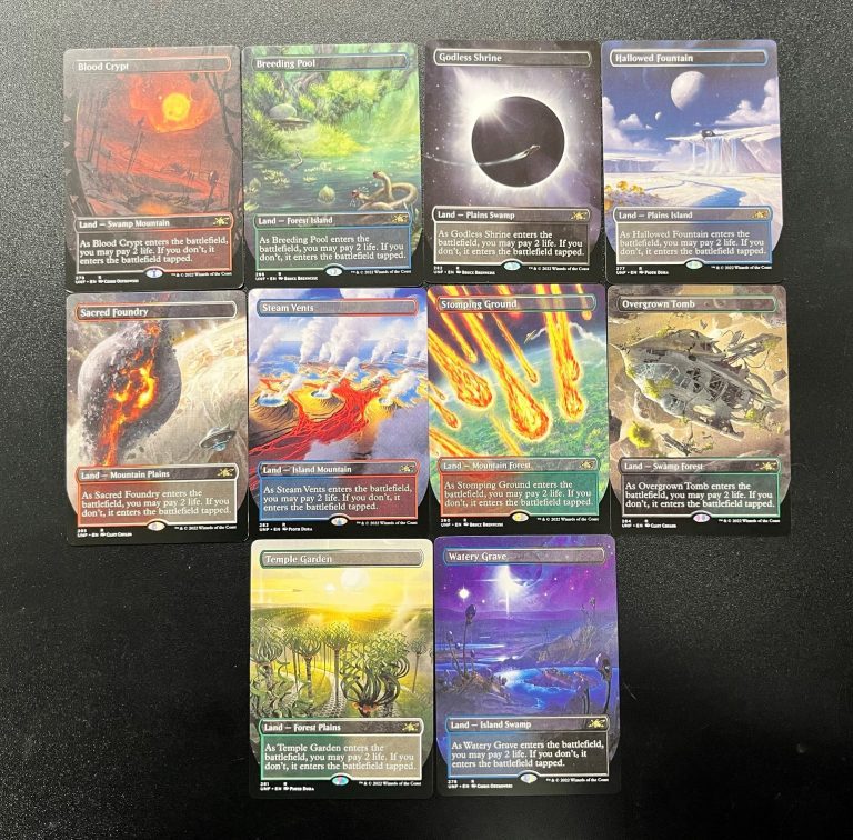 Shock Land Set - MTG Proxy Unfinity - Proxy King