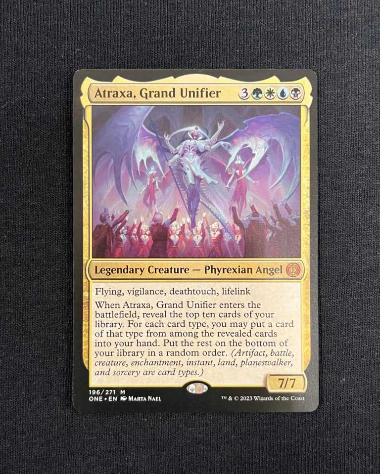 Atraxa, Grand Unifier - MTG Proxy Phyrexia: All Will Be One - Proxy King