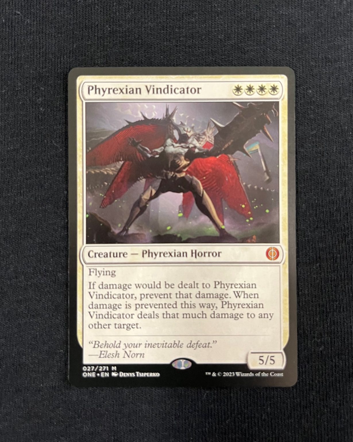 Phyrexian Vindicator - MTG Proxy Phyrexia: All Will Be One - Proxy King
