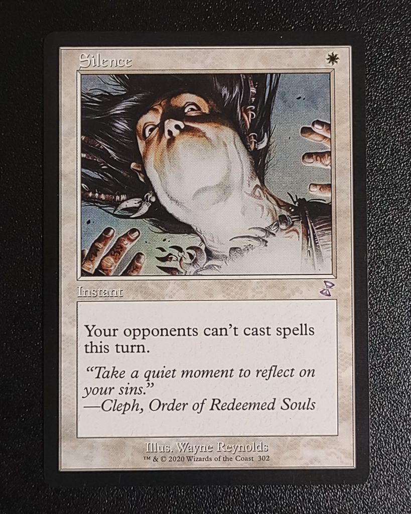 Silence - MTG Proxy Time Spiral: Remastered - Proxy King