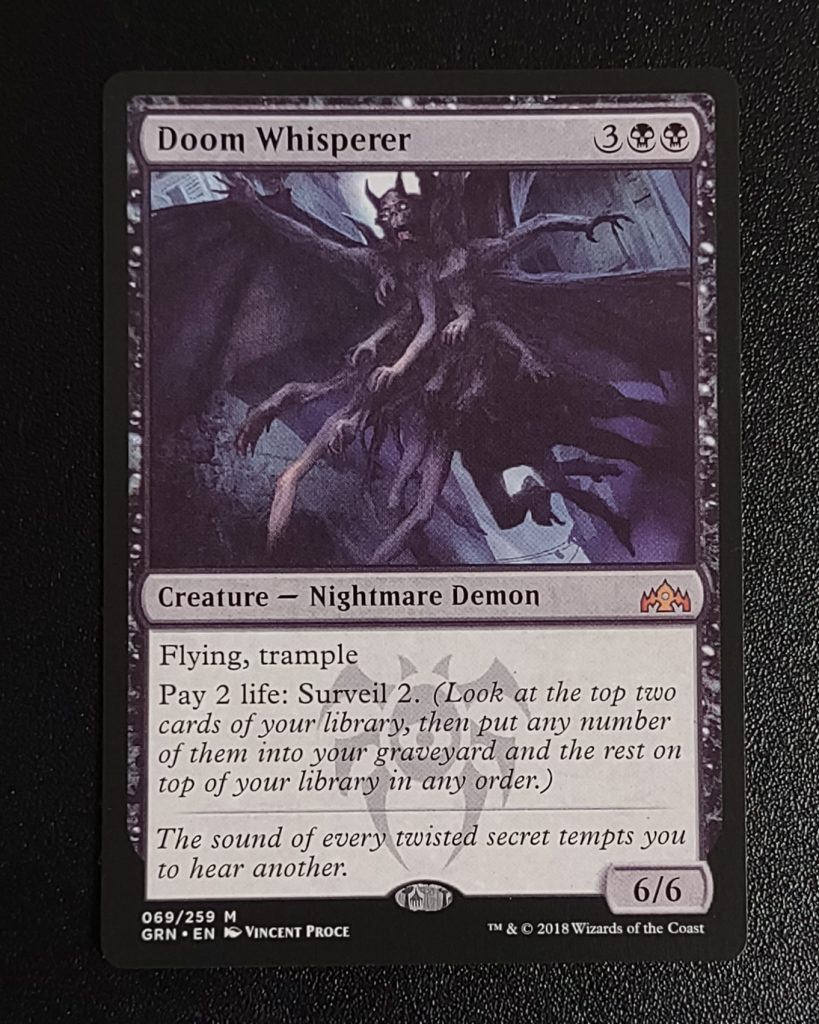 Doom Whisperer - MTG Proxy Guilds of Ravnica - Proxy King