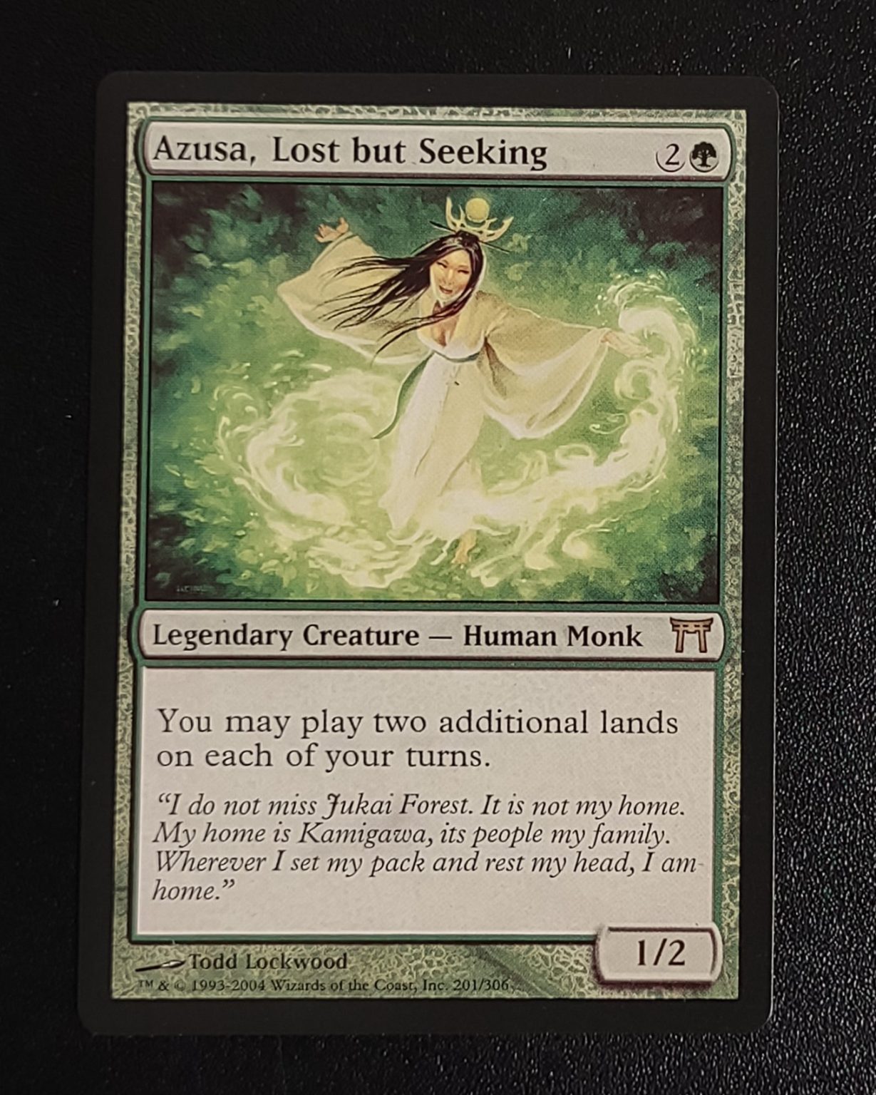 Azusa, Lost but Seeking - MTG Proxy Champions of Kamigawa - Proxy King