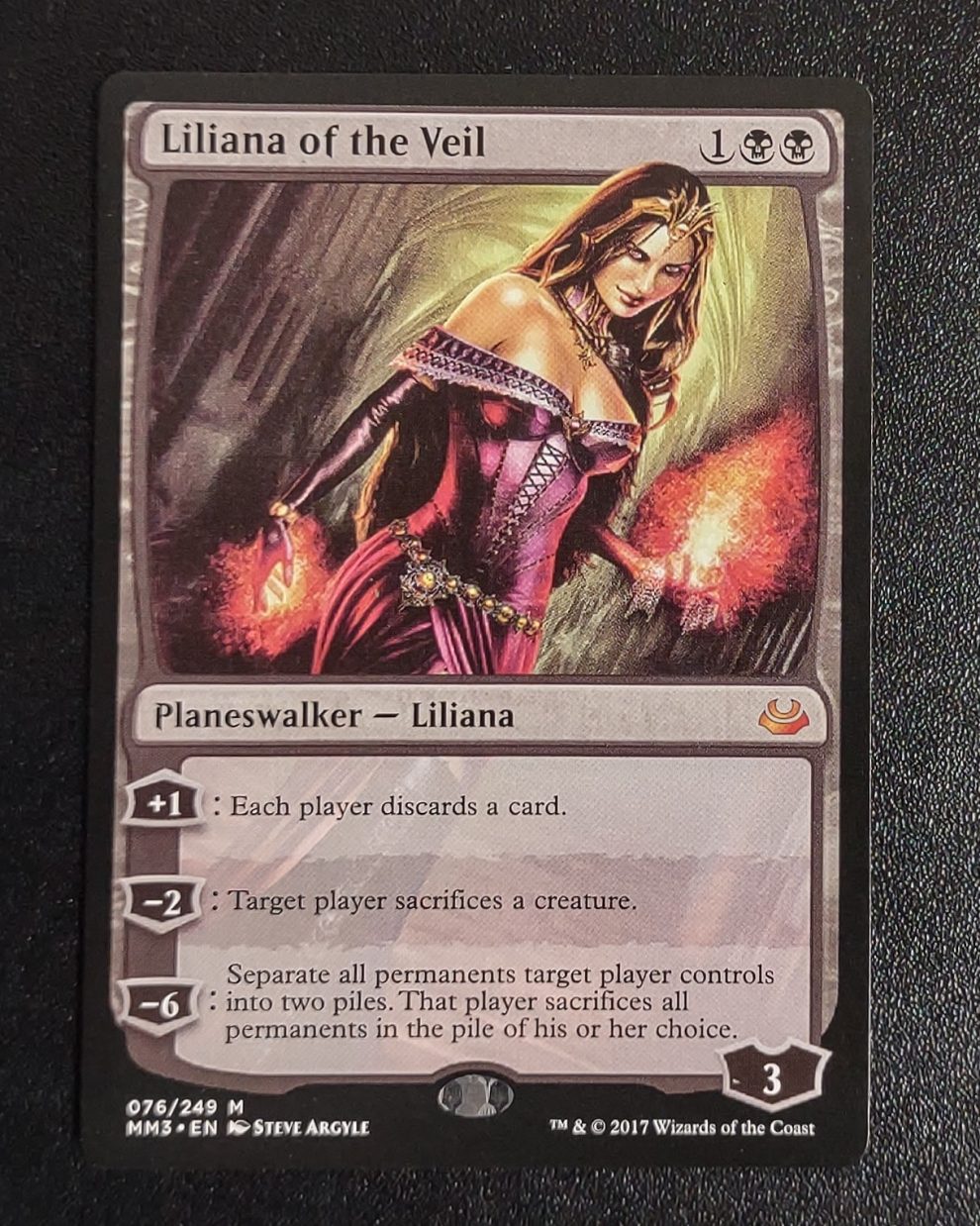 Liliana of the Veil - MTG Proxy Modern Masters 2017 - Proxy King