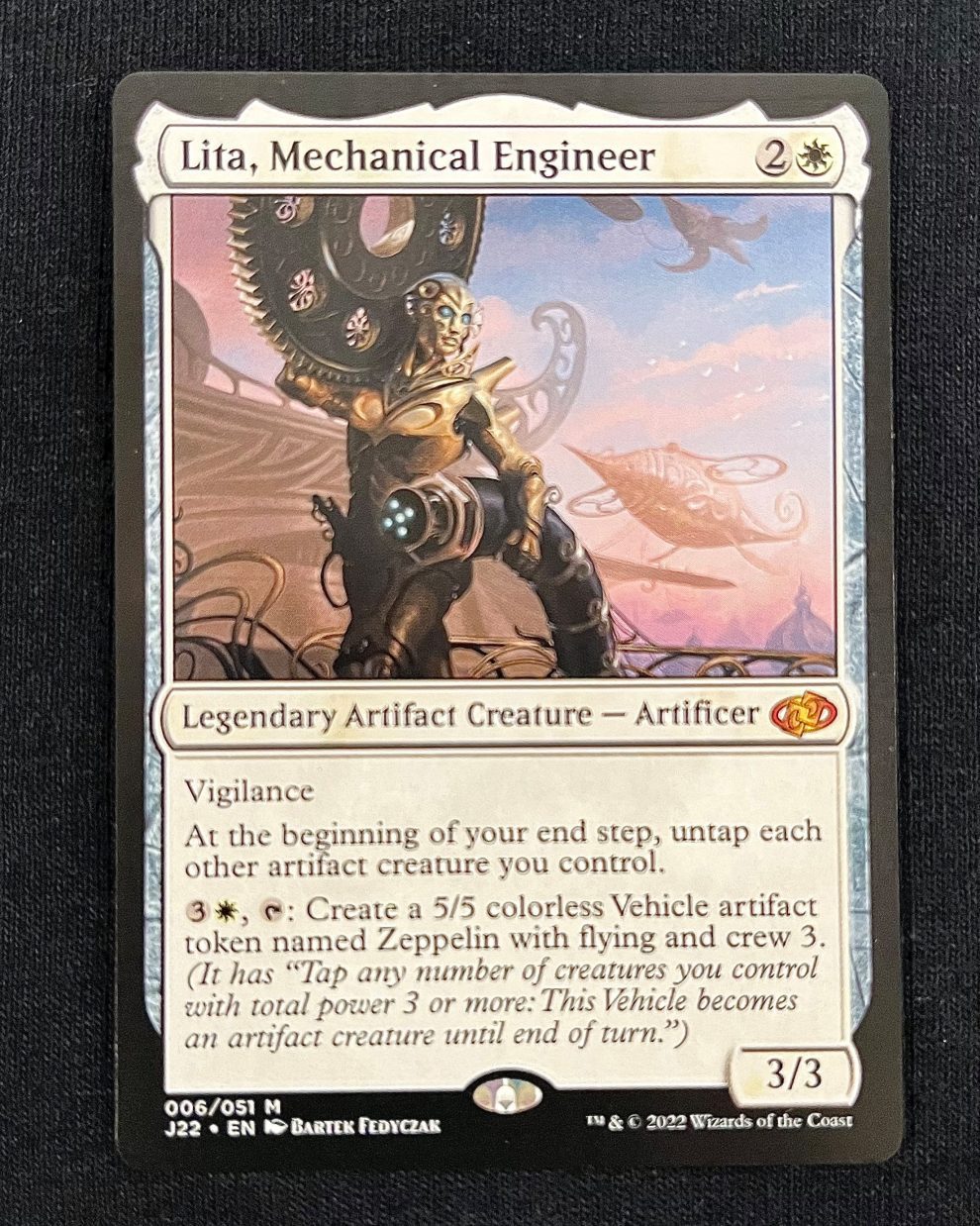 Lita, Mechanical Engineer - MTG Proxy Jumpstart 2022 - Proxy King