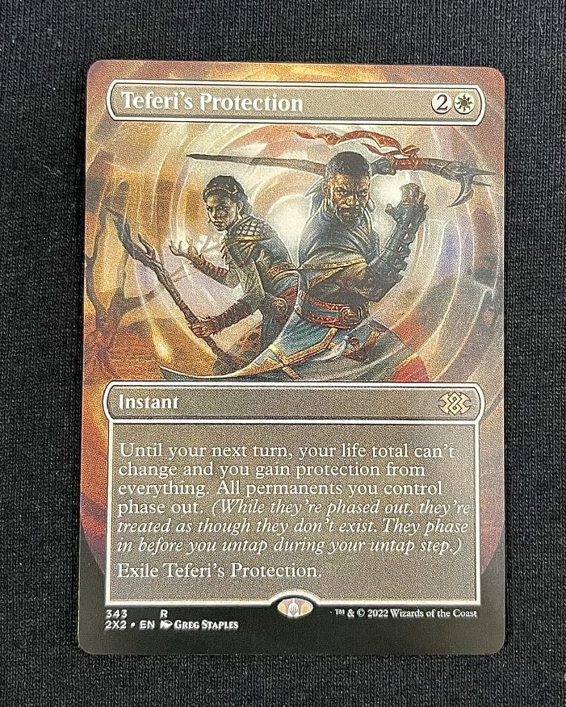 Teferi's Protection (Borderless) - MTG Proxy Double Masters 2022 ...