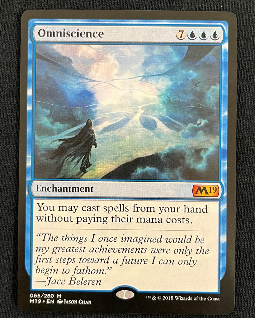 Omniscience - MTG Proxy Core Set 2019 - Proxy King