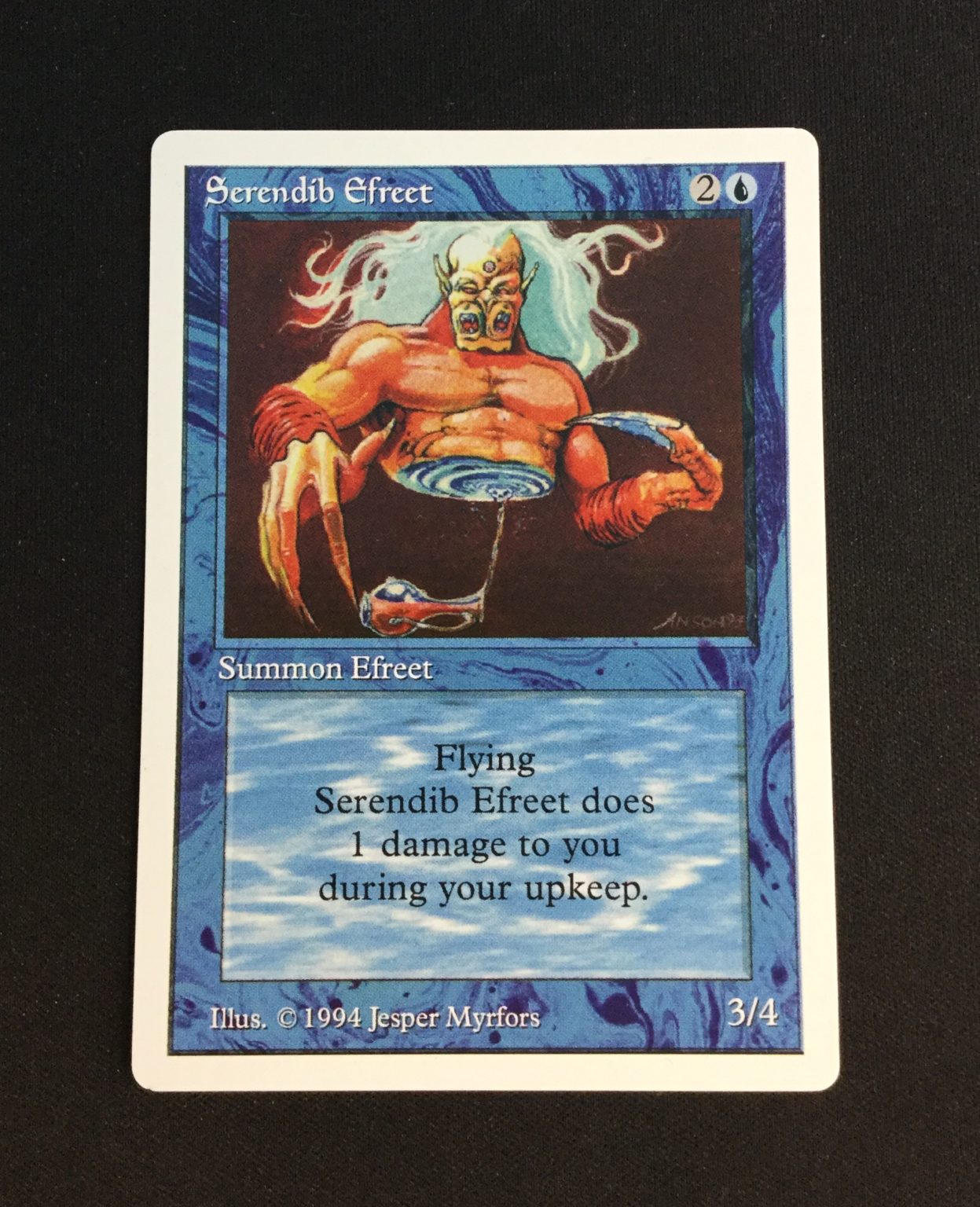 Serendib Efreet - MTG Proxy Summer Magic Revised - Proxy King