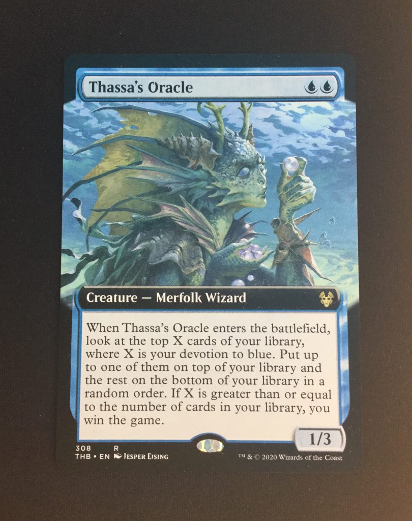 Thassa's Oracle (Extended Art)- MTG Proxy Theros Beyond Death - Proxy King