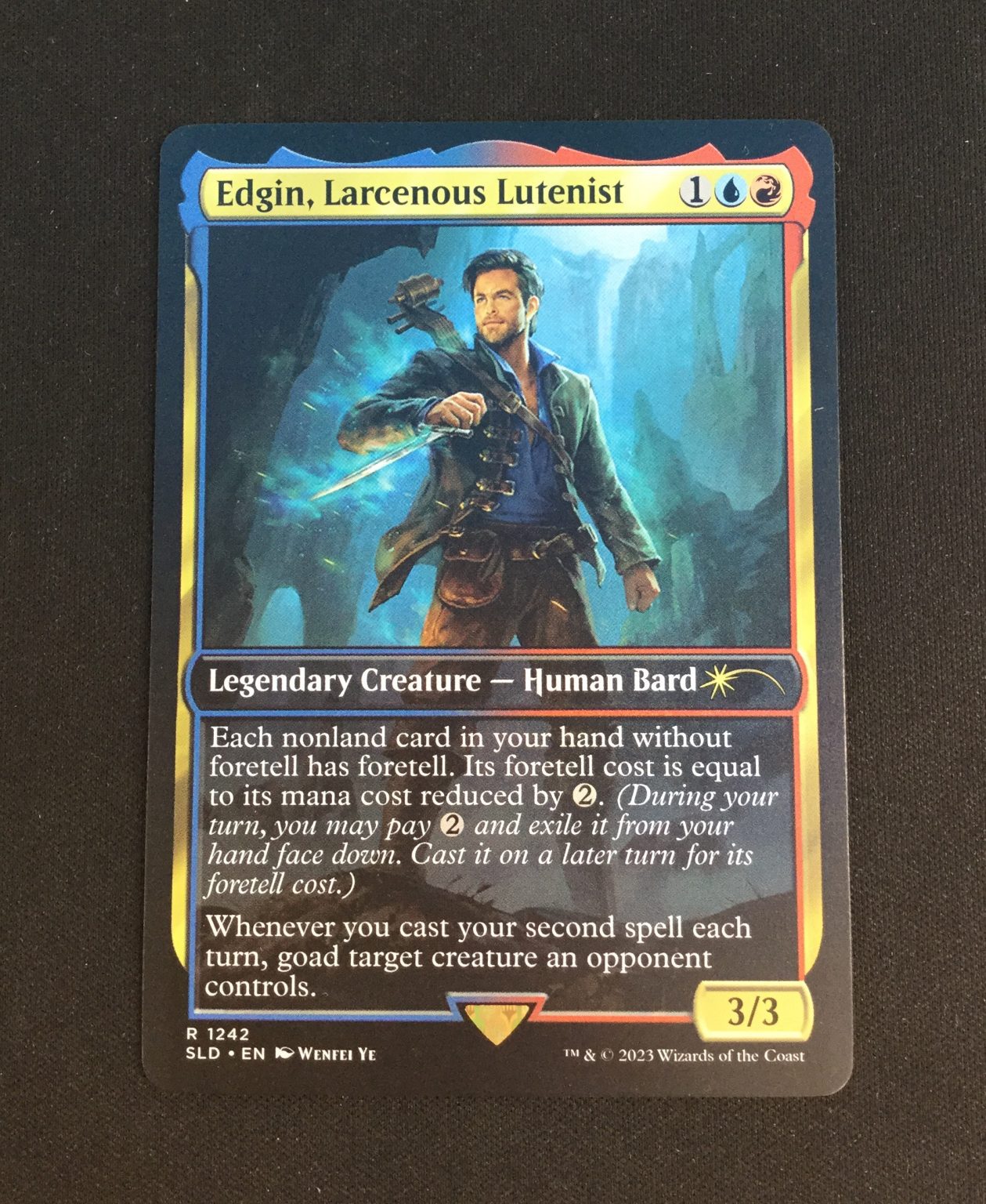 Edgin, Larcenous Lutenist - MTG Proxy SLD - Proxy King