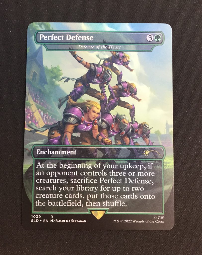 Perfect Defense - Defense of the Heart (Borderless) - MTG Proxy SLD ...