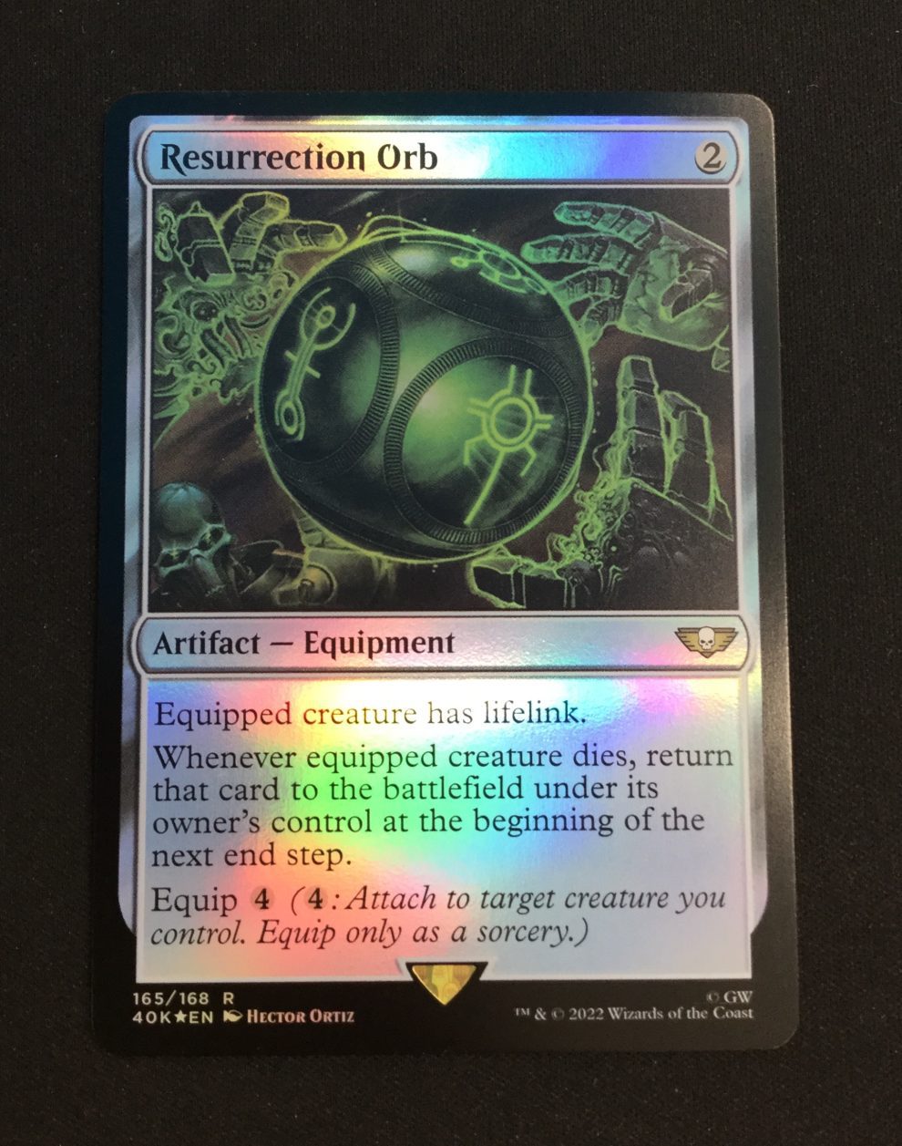 Resurrection Orb (FOIL) - MTG Proxy Universes Beyond: Warhammer 40,000 ...