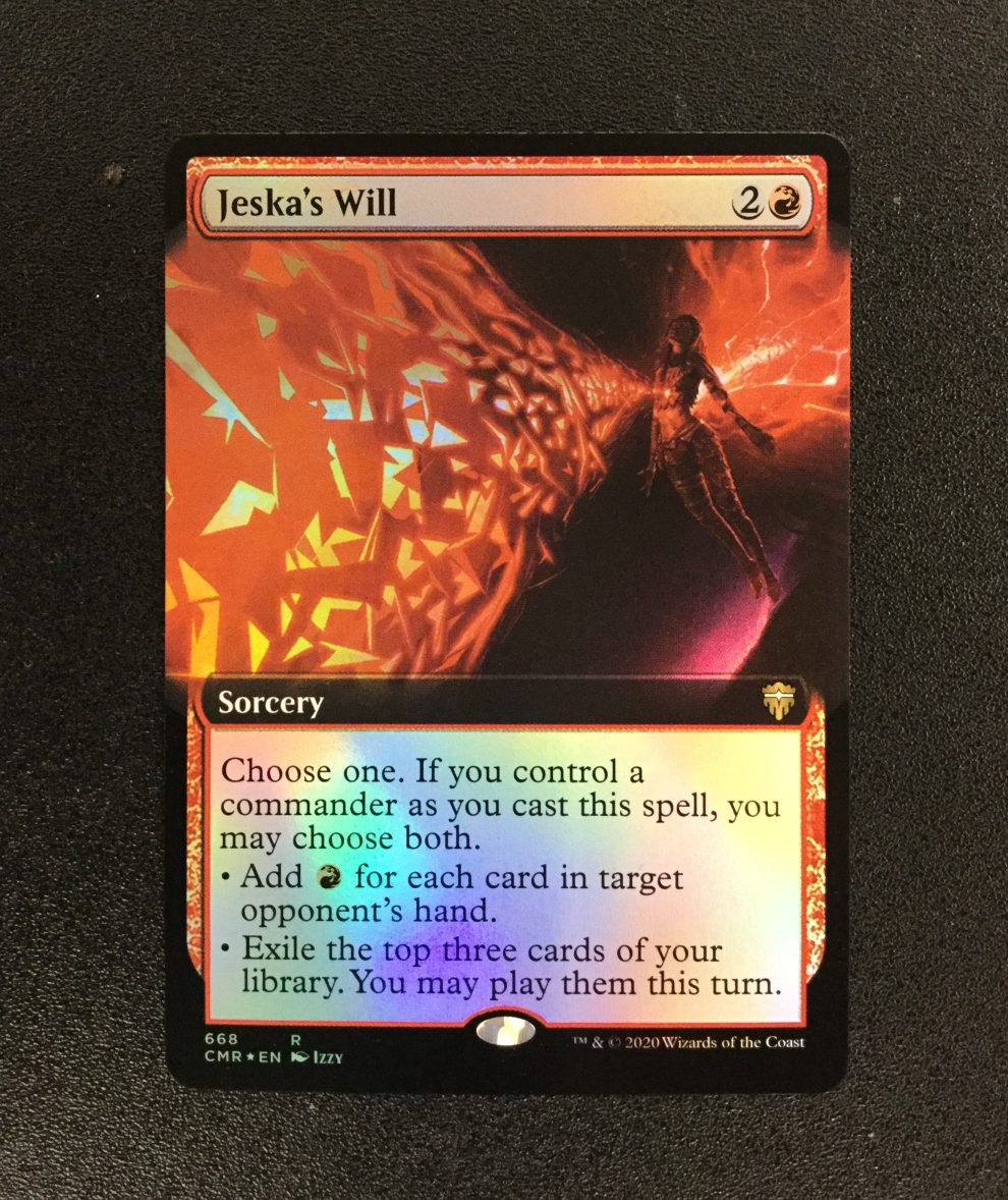 Jeska's Will (FOIL Extended Art) - MTG Proxy Commander Legends - Proxy King