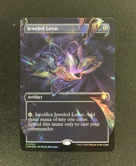 Jeweled Lotus (FOIL Borderless) - MTG Proxy Commander Masters - Proxy King