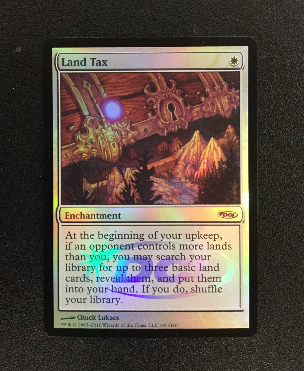 Land Tax (FOIL) - MTG Proxy Judge Promos - Proxy King