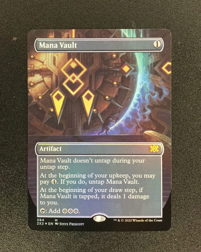 Mana Vault (FOIL Borderless) - MTG Proxy Doubling Masters 2022 - Proxy King