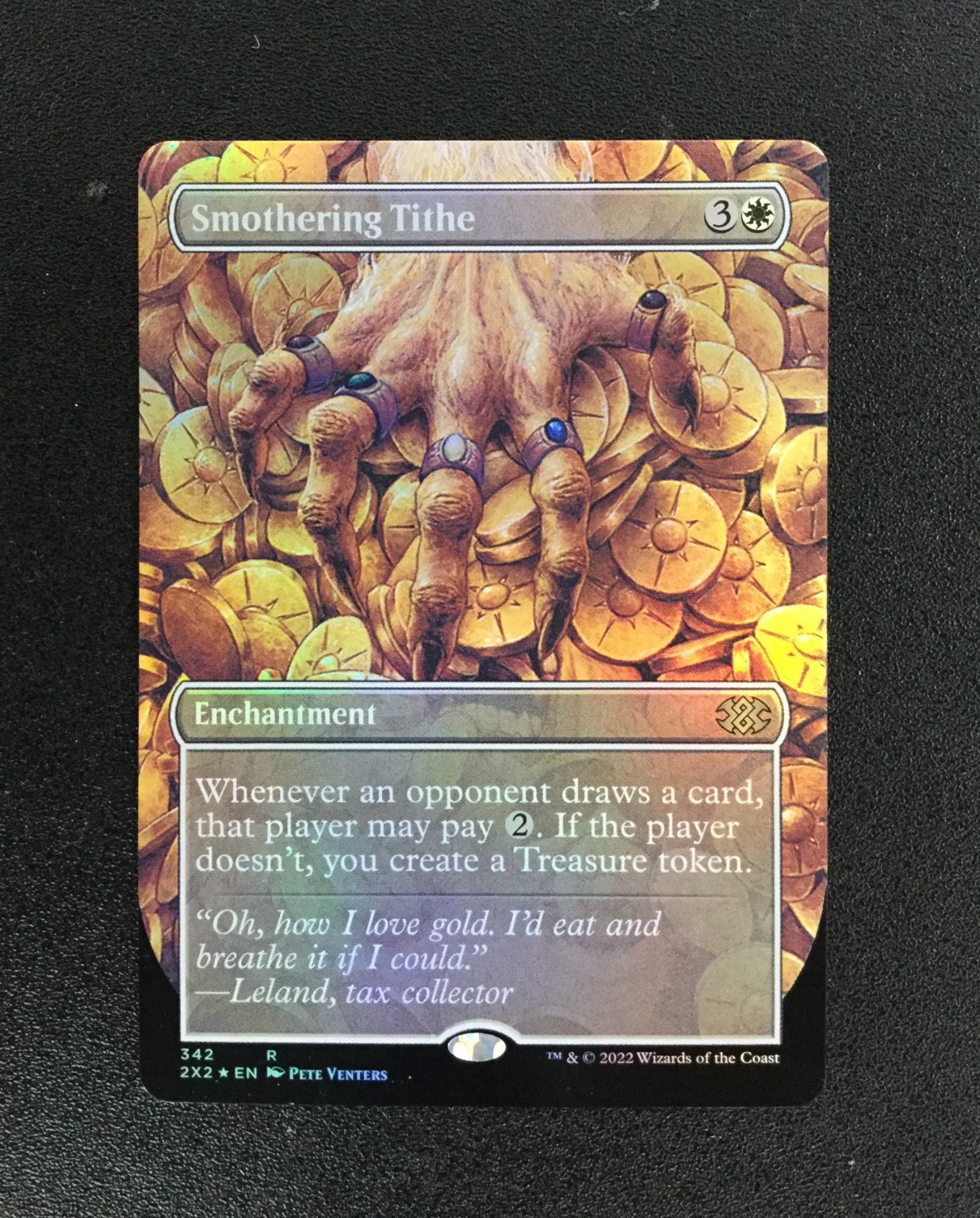 Smothering Tithe (FOIL Borderless) - MTG Proxy Double Masters 2022 - Proxy King