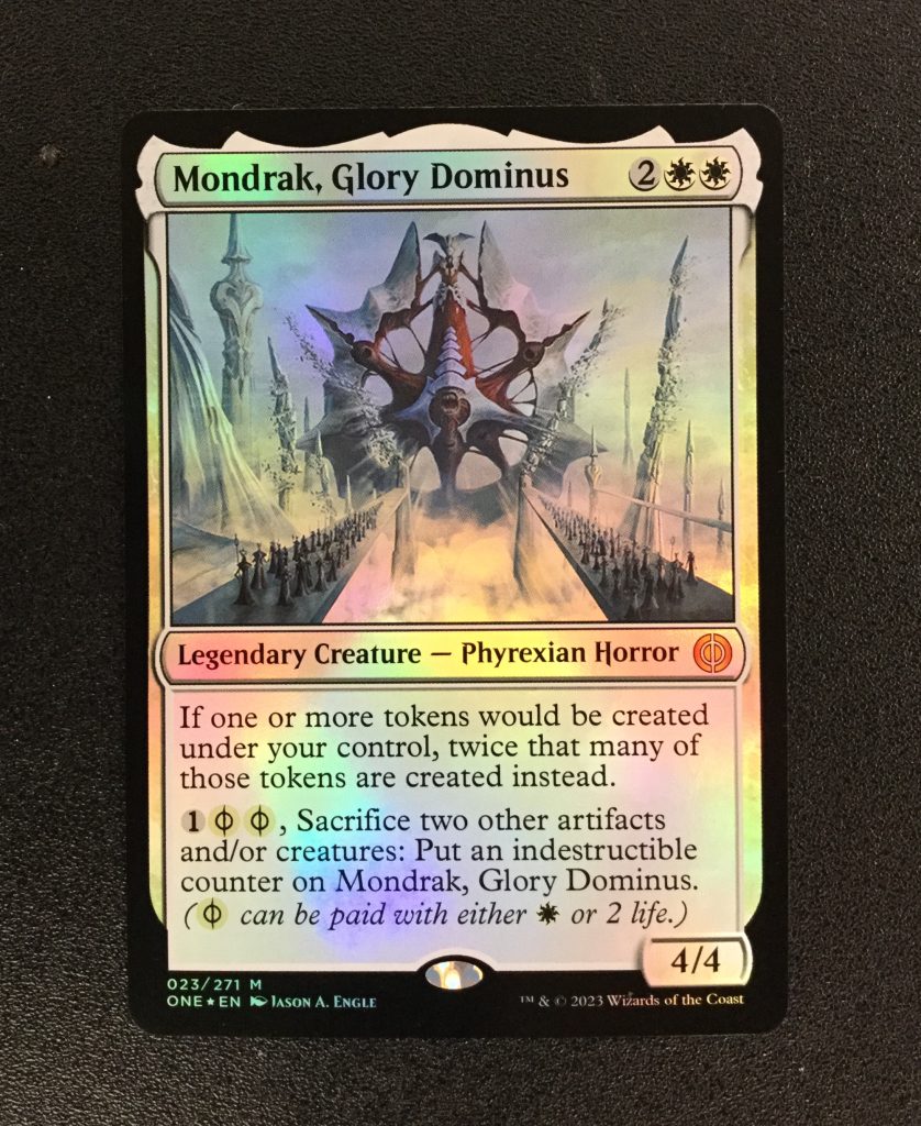 Mondrak, Glory Dominus (FOIL) - MTG Proxy Phyrexia: All Will Be One ...