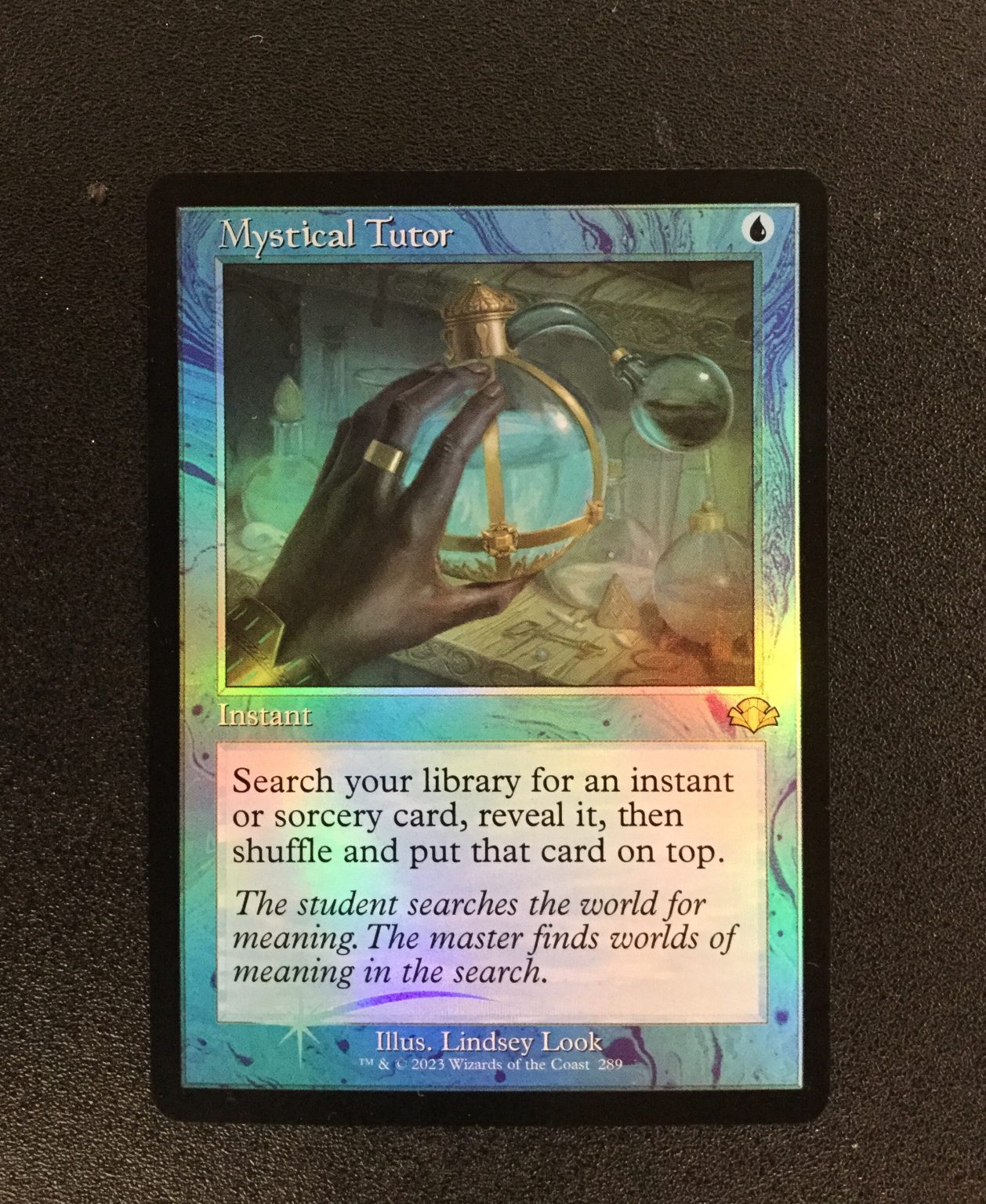 Mystical Tutor (FOIL Retro Frame) - MTG Proxy Dominaria Remastered - Proxy King