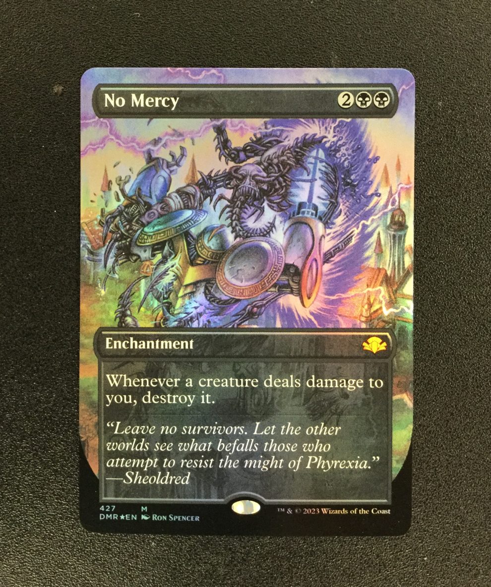No Mercy (FOIL Borderless) - MTG Proxy Dominaria Remastered - Proxy King