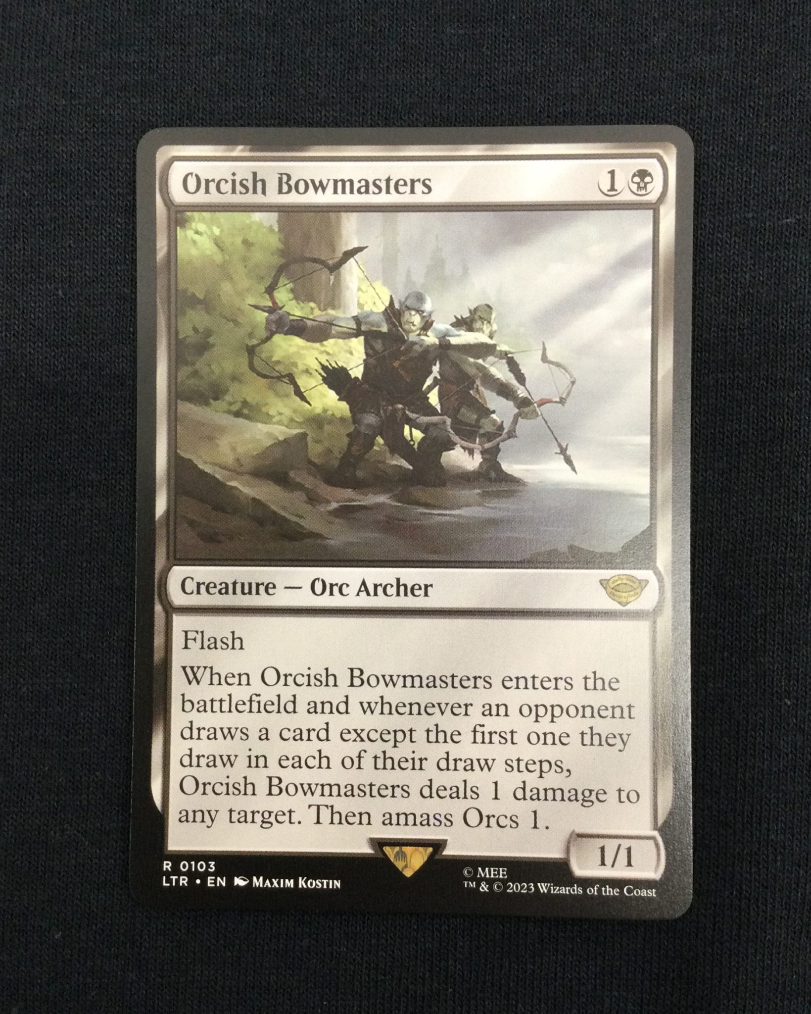 Orcish Bowmasters - MTG Proxy Universes Beyond: The Lord of the Rings ...