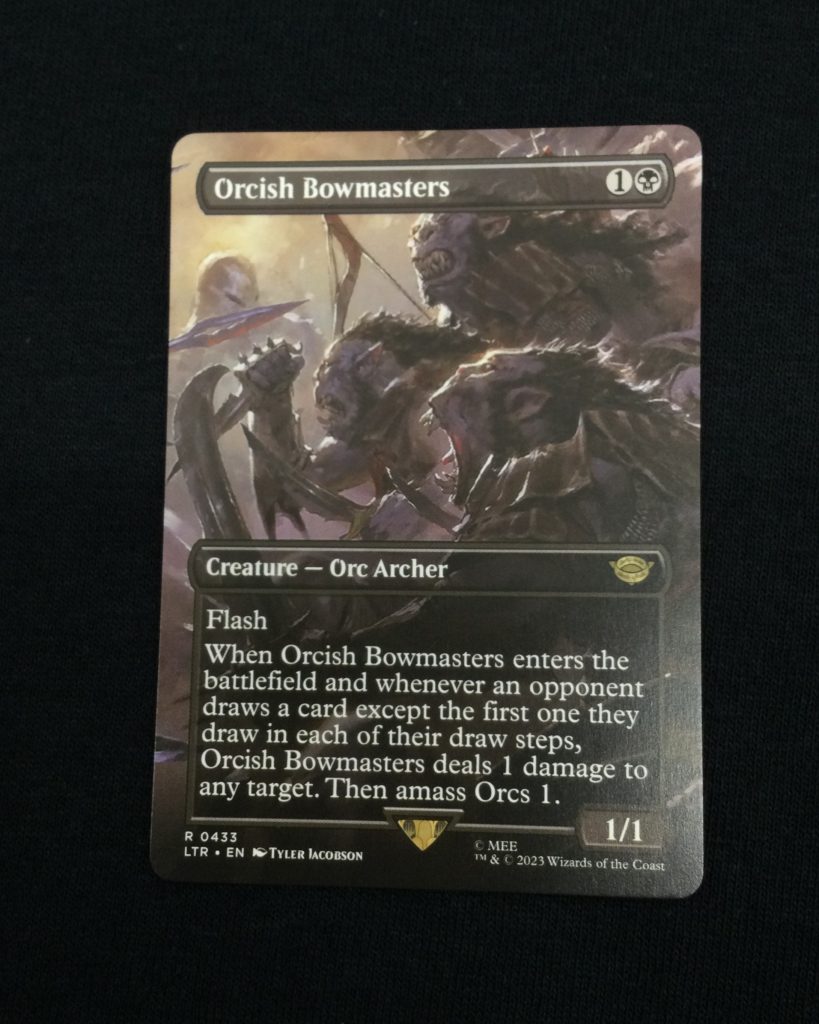 Orcish Bowmasters (Borderless) - MTG Proxy Universes Beyond: The Lord ...