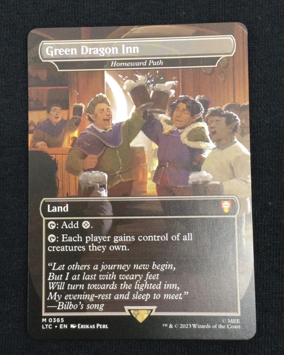 Green Dragon Inn - Homeward Path - MTG Proxy Commander: The Lord of the ...