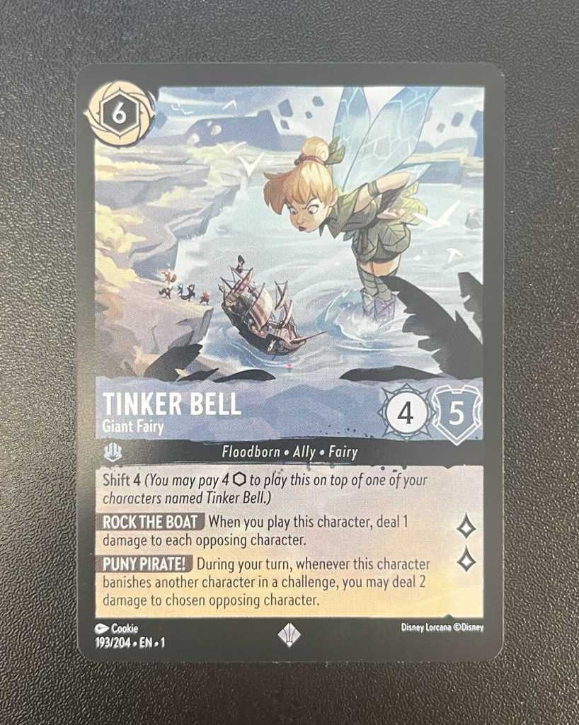 Tinker Bell - Giant Fairy - Disney's Lorcana Card Proxy - Proxy King