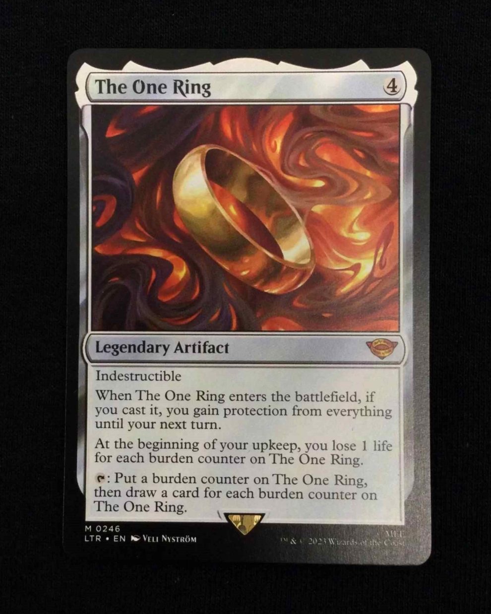 The One Ring - MTG Proxy Universes Beyond: The Lord of the Rings: Tales ...