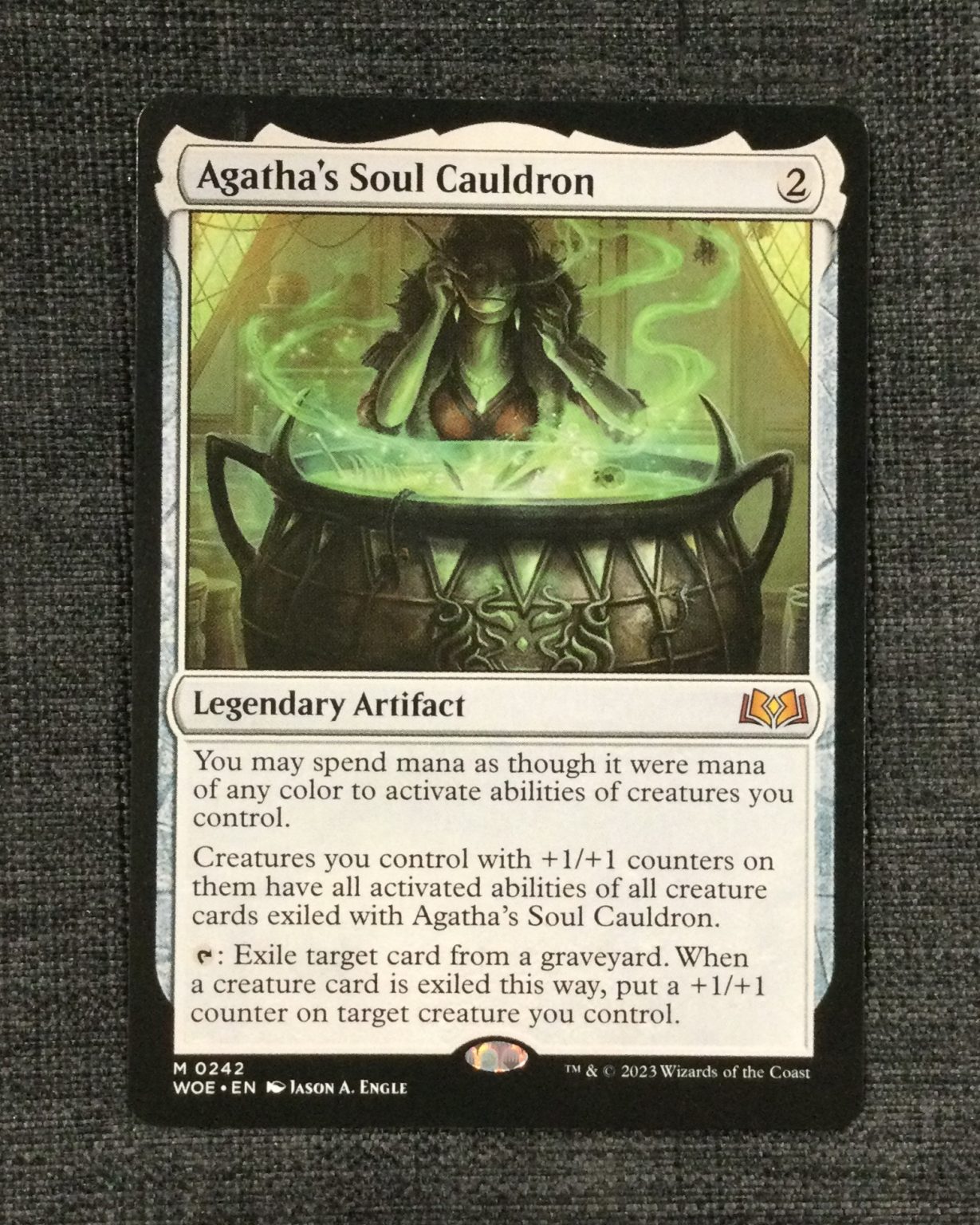 Agatha's Soul Cauldron - MTG Proxy Wilds of Eldraine - Proxy King