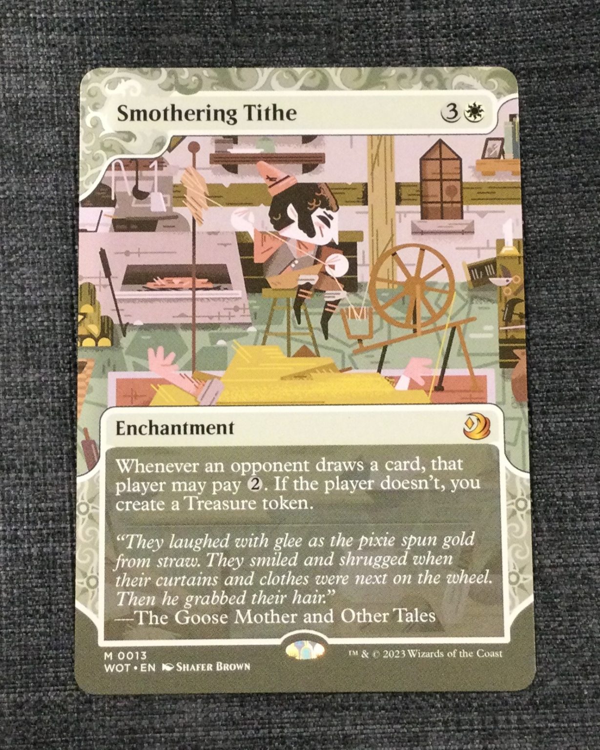 Smothering Tithe - MTG Proxy Wilds of Eldraine: Enchanting Tales ...
