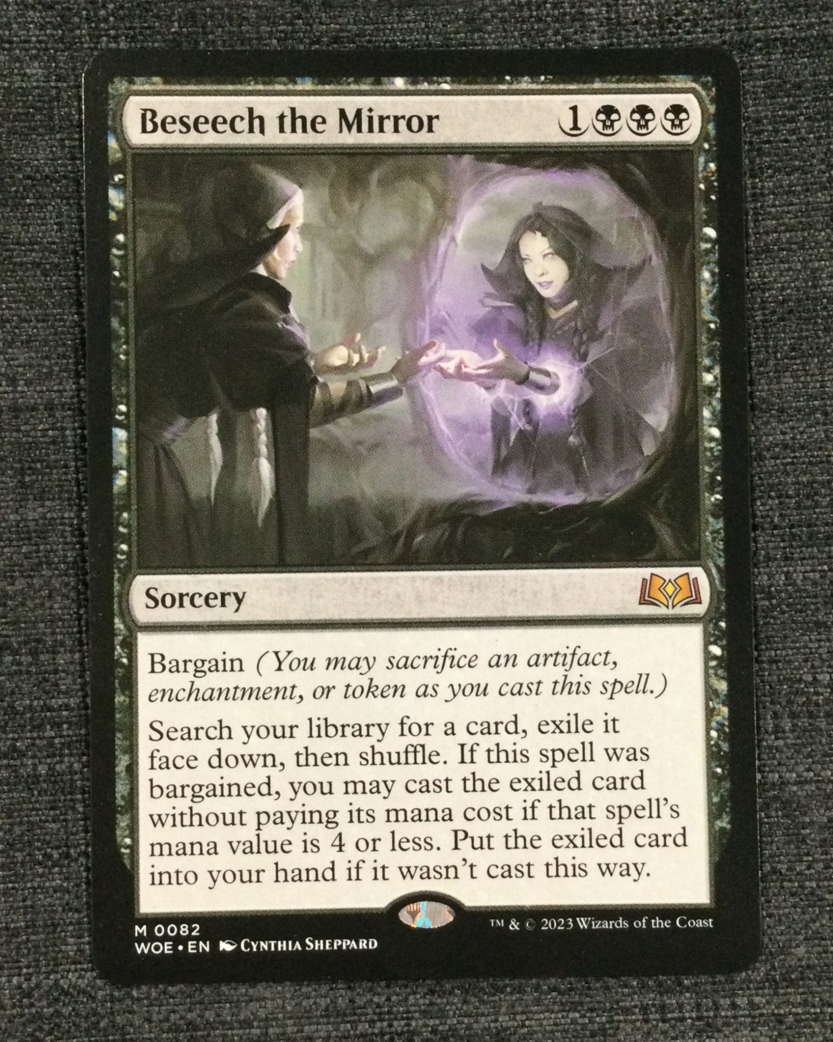 Beseech the Mirror - MTG Proxy Wilds of Eldraine - Proxy King