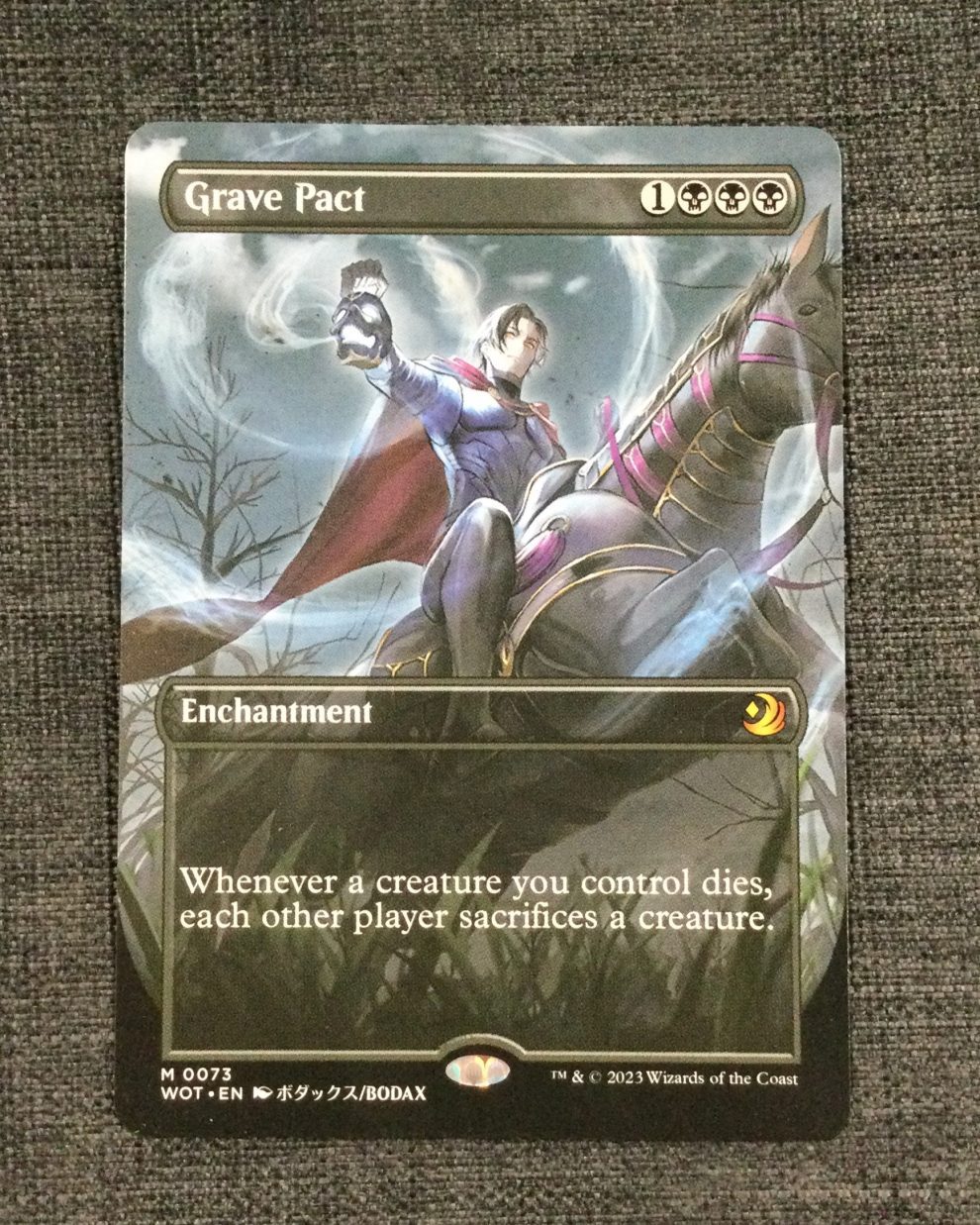 Grave Pact (Anime Borderless) - MTG Proxy Wilds of Eldraine: Enchanting ...