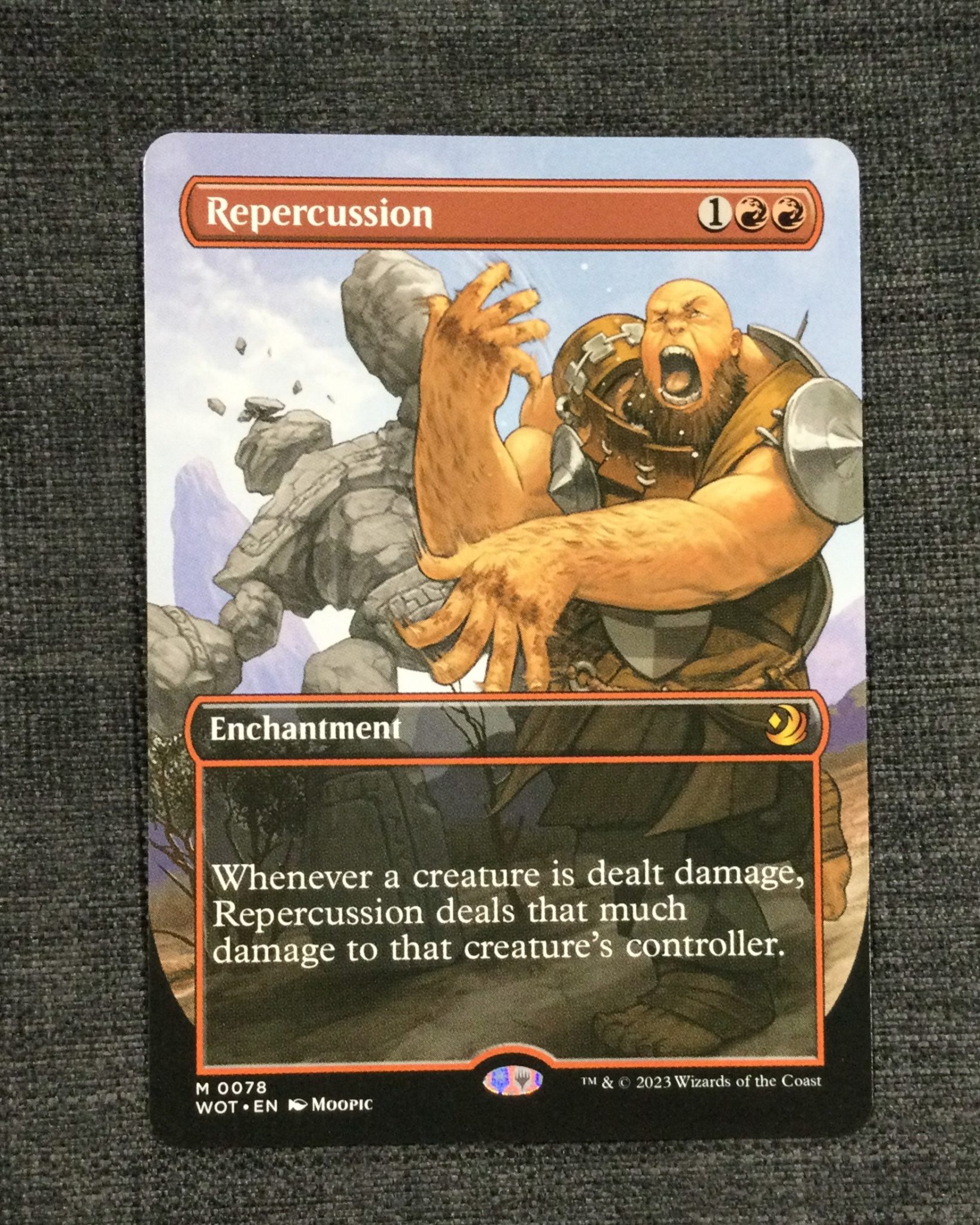 Repercussion (Anime Borderless) - MTG Proxy Wilds of Eldraine ...