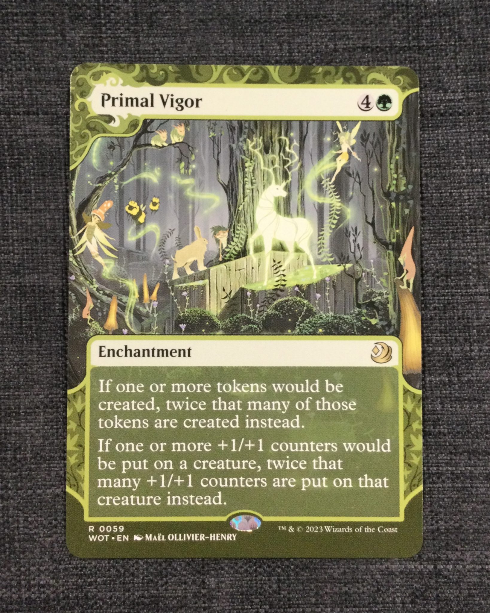 Primal Vigor - MTG Proxy Wilds of Eldraine: Enchanting Tales - Proxy King