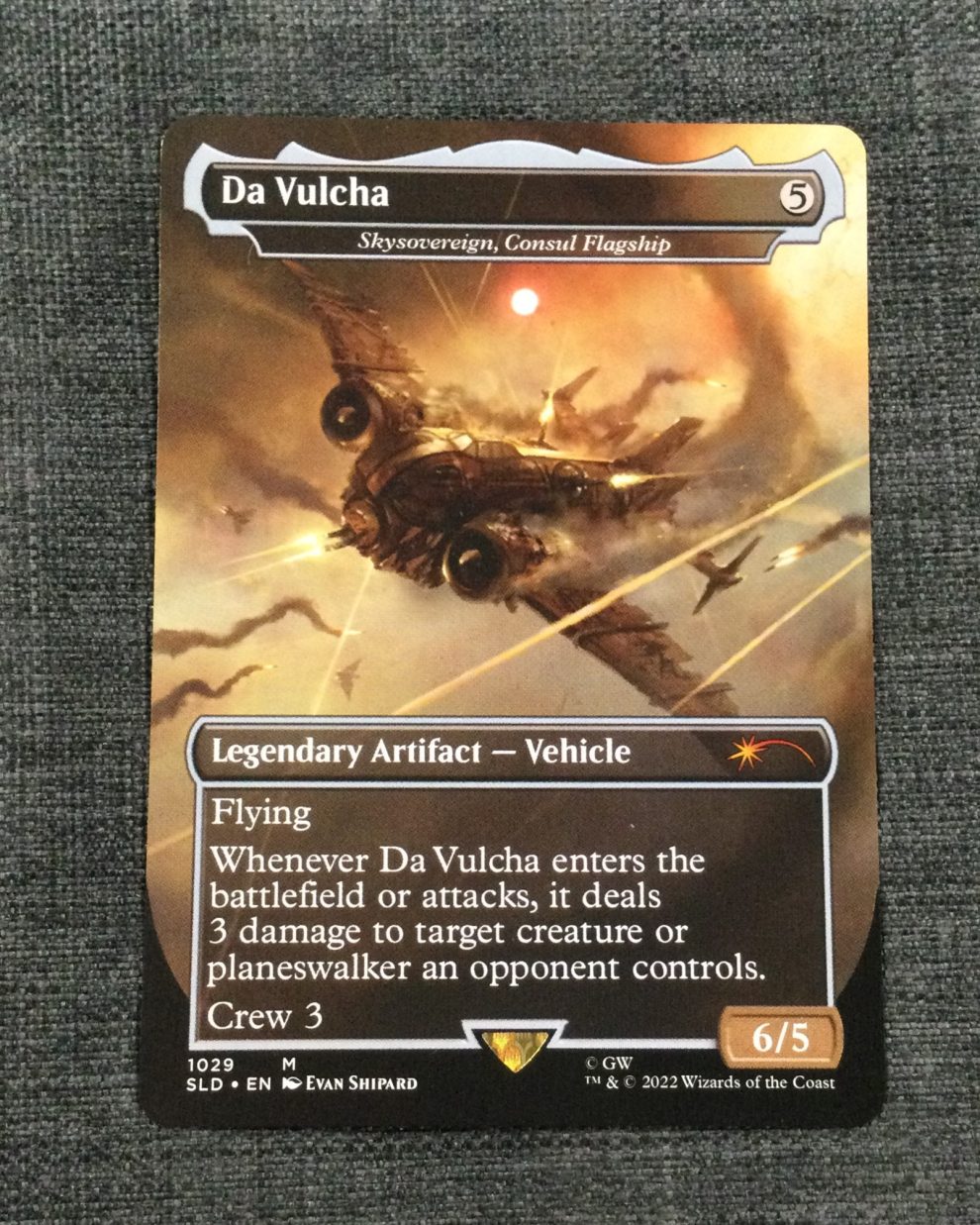 Da Vulcha - Skysovereign, Consul Flagship (Borderless) - MTG Proxy SLD - Proxy King