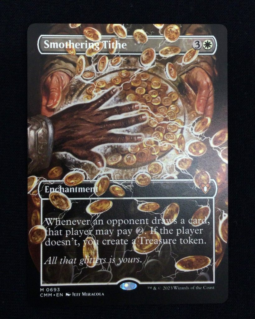 Smothering Tithe (Borderless) - MTG Proxy Commander Masters - Proxy King