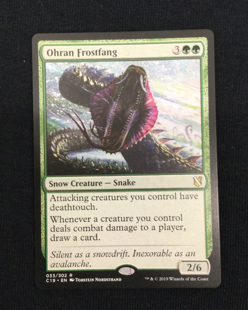 Ohran Frostfang - MTG Proxy Commander 2019 - Proxy King