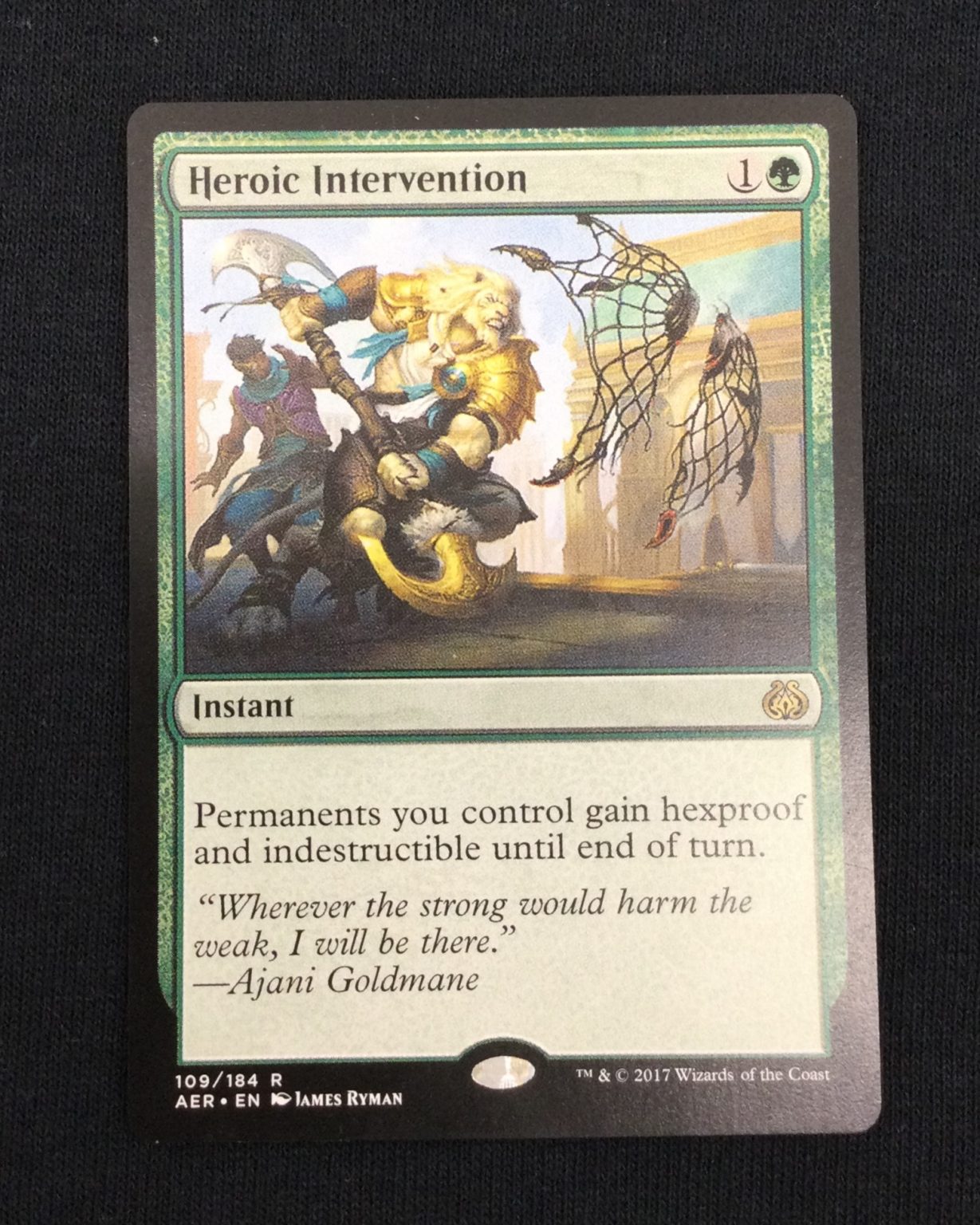 Heroic Intervention - MTG Proxy Aether Revolt - Proxy King