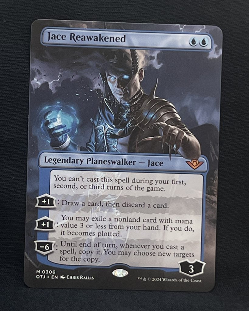 Jace Reawakened (Borderless) - MTG Proxy Outlaws of Thunder Junction - Proxy King